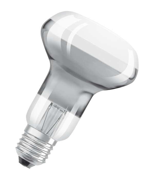 LED Star R63, RL-R63 60 DIM 5,5W/230/WFL/827/E27 | Radium.de
